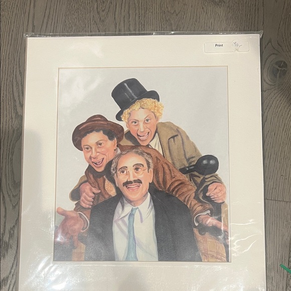 The Unbranded Brand | Art | Marx Brothers Gail Basner Signed Giclee ...